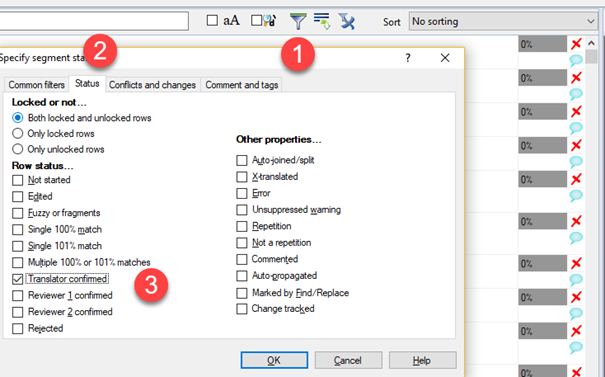 Speeding up Translation: The memoQ Sorting and Filtering Cheat Sheet